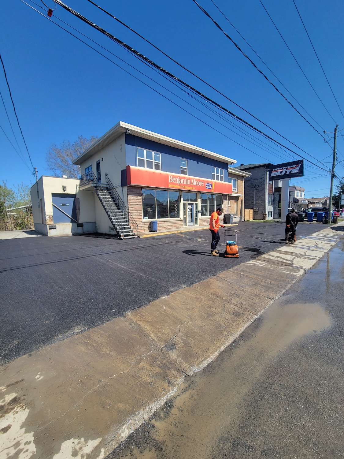 Asphaltage sur la Rive-Sud de Montréal - Asphalte Alex Pavage